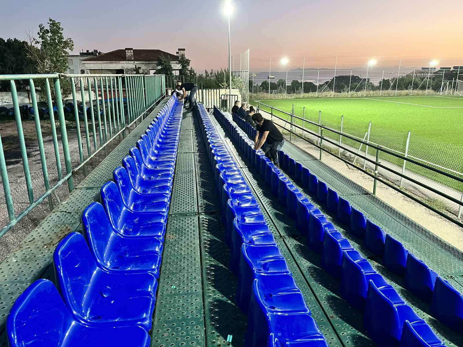 ΑΝΤΙΚΑΤΑΣΤΑΣΗ ΤΩΝ ΚΑΘΙΣΜΑΤΩΝ ΣΤΗΝ ΚΕΡΚΙΔΑ ΤΟΥ ΓΗΠΕΔΟΥ Ι. ΒΑΖΟΣ