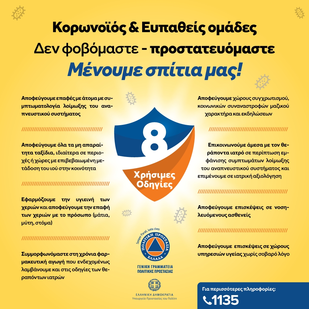 ΕΥΠΑΘΕΙΣ ΟΜΑΔΕΣ- ΜΕΝΟΥΜΕ ΣΠΙΤΙΑ ΜΑΣ